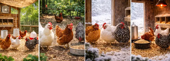 The Best Chicken Coop Setup: Summer vs. Winter
