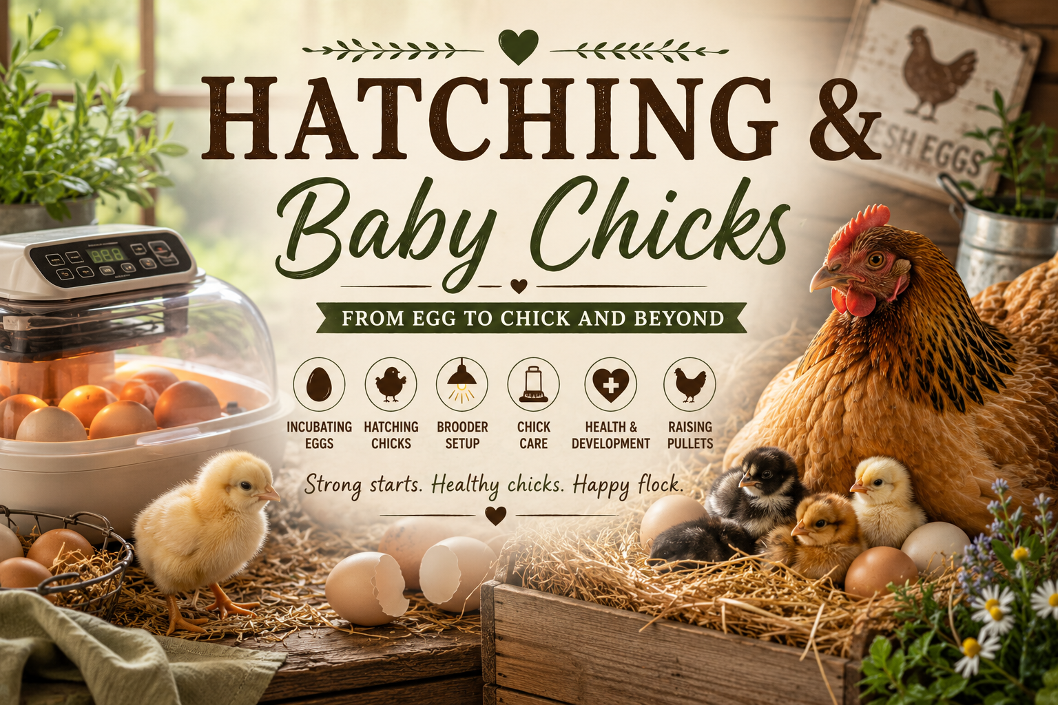 HATCHING & BABY CHICKS | Backyard Chickens Mama